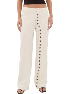 LIONESS Lioness Penny Pants - Wide Leg Trousers