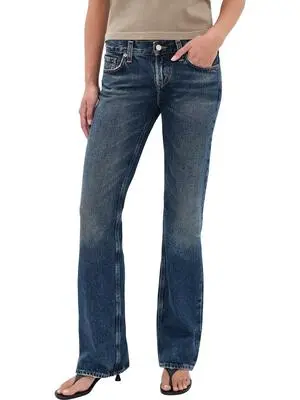 AGOLDE Low Rise Boot Jeans - Combination