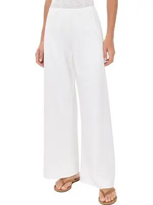 LA LIGNE Cropped Colby Pants - Ivory