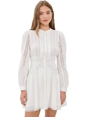 Ulla Johnson Elysia Cotton Mini Dress - Pristine