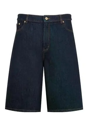 Casablanca Raw Denim Shorts - Blue