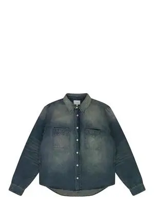 Rhude Western Denim Shirt - Blue