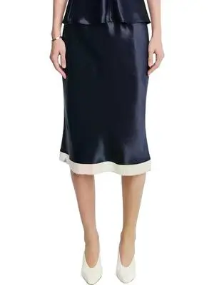 Maria Mcmanus Midi Skirt - Blue