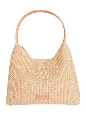 MANSUR GAVRIEL Straw Tote Handbag - Beige
