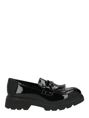 NILA & NILA NILA & NILA Loafers In Patent Leather With Fringes And Appliqués Black