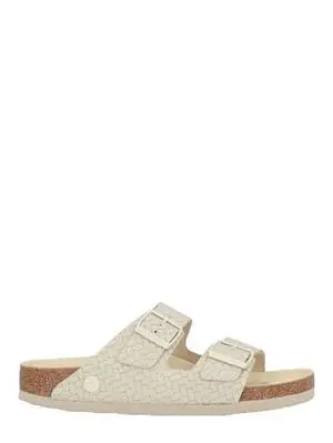 BIRKENSTOCK Leather Sandals - Beige