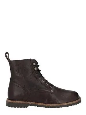 BIRKENSTOCK Lace-up Leather Ankle Boots - Brown