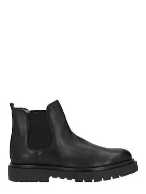 CALPIERRE Leather Chelsea Boots - Black