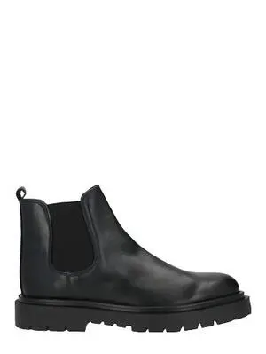CALPIERRE Leather Chelsea Boots - Blue