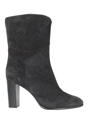 Ba&sh Suede Ankle Boots - Charcoal