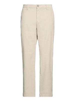 Timberland TIMBERLAND Cotton And Elastane Chino Pants With Cow Leather Details Light Grey