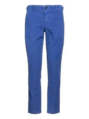 JACOB COHЁN Cotton Gabardine Pants - Blue
