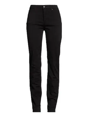 Armani Exchange Skinny Jeans With Appliqués - Black