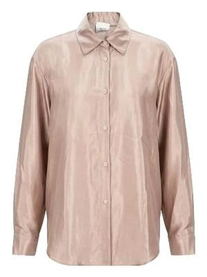 ALYSI Lyocell Silk Shirt - Beige