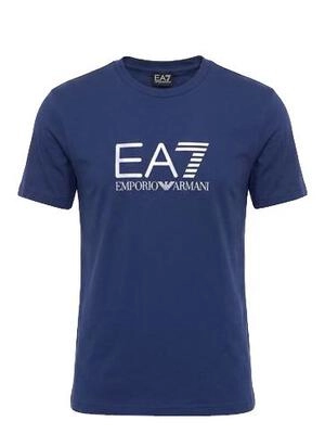 EA7 T-shirt Size Cotton - Blue