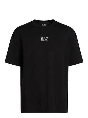 EA7 T-shirt Size Cotton - Black