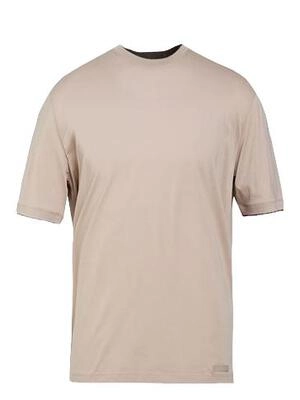Armani Exchange Man T-shirt Sage Green Size Xl Cotton Sand