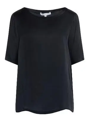 CARACTÈRE Acetate Silk Top - Blue