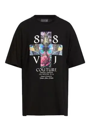 Versace T-shirt Size Cotton - Black