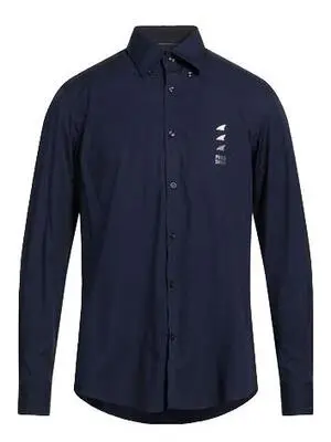 Paul & Shark Shirt Midnight Size Cotton - Blue