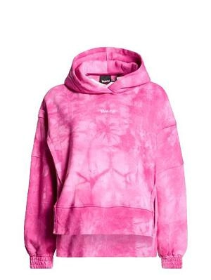 DISCLAIMER Cotton Hooded Sweatshirt - Fuchsia