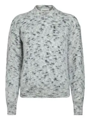 MARANT ETOILE Mélange Crewneck Sweater - Grey