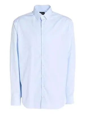 Giorgio Armani Shirt Sky Size Cotton - Blue