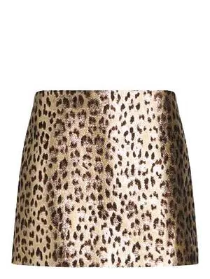 P.a.r.o.s.h Mini Skirt - Gold