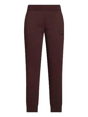 EA7 Chocolate Cotton Blend Track Pants - Brown