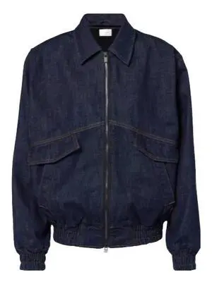 MAGDA BUTRYM Magda Butrym Oversized Denim Bomber Jacket