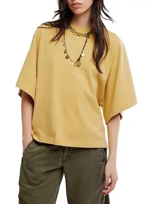 Free People Atlas Dolman Cotton Top - Fallen Leaf