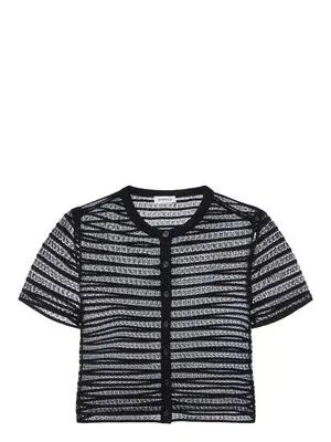 Simkhai Holli Lace Cardigan - Black