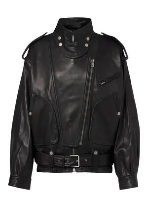 Isabel Marant Étoile Farza Leather Jacket - Black
