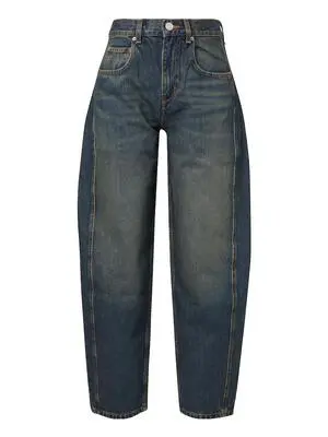 Isabel Marant Étoile Oriane Barrel-leg Jeans - Blue