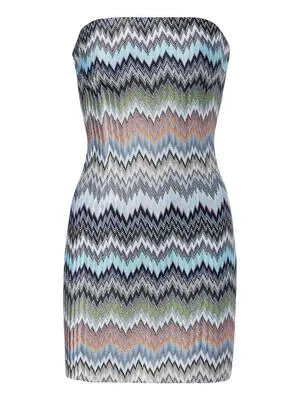 Missoni Zigzag Minidress - Blue