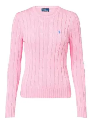 Polo Ralph Lauren Cable-knit Cotton Sweater - Pink
