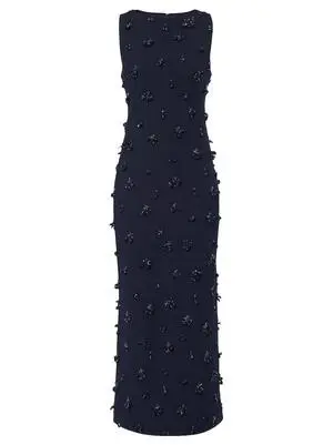 Simkhai Claudia Embellished Gown - Blue