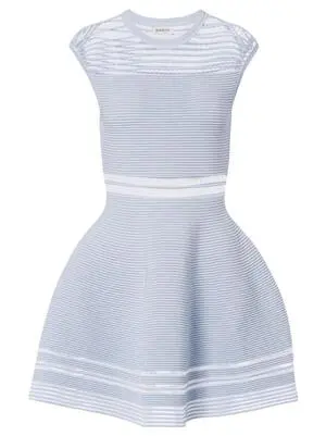 Simkhai Simkhai Esri Knit Minidress Blue