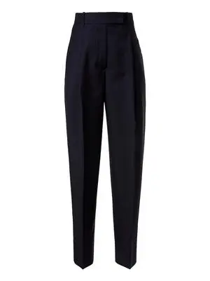 RÓHE Daria Wool And Mohair Pants - Blue