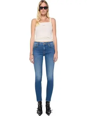 MOTHER The Looker Spare Me Drama Jeans - Blue
