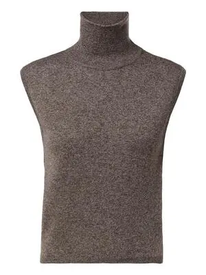 Magda Butrym Wool Turtleneck Sweater - Brown
