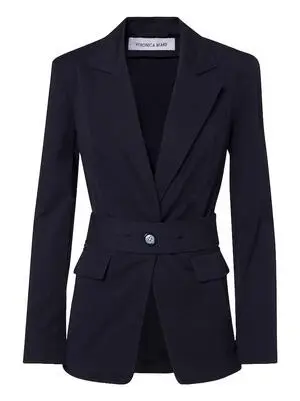 Veronica Beard Howard Cotton-blend Blazer - Blue