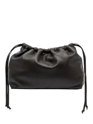 A.emery Tobey Leather Clutch - Brown