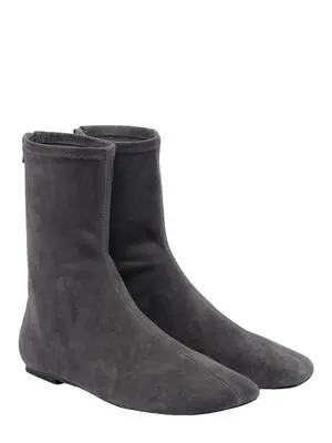 A.emery Suede Ankle Boots - Grey