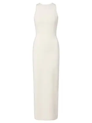 SIR. Saba Embellished Knitted Maxi Dress - White