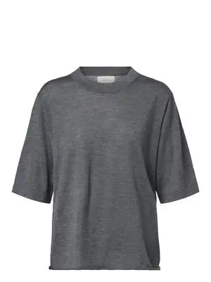 Loulou De Saison Cashmere Top - Grey