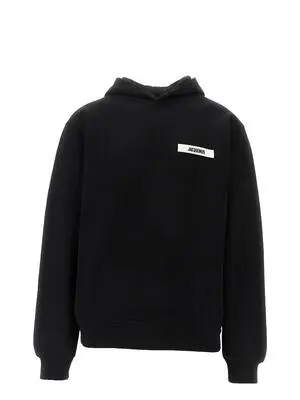 Jacquemus Gros Grain Hoodie - Black
