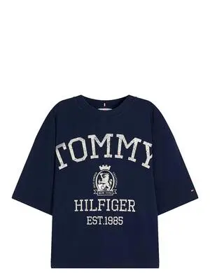 Tommy Hilfiger Varsity Crest T-shirt - Blue
