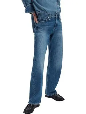 Rag & Bone Willa Full Curve Mid-rise Jeans - Candice