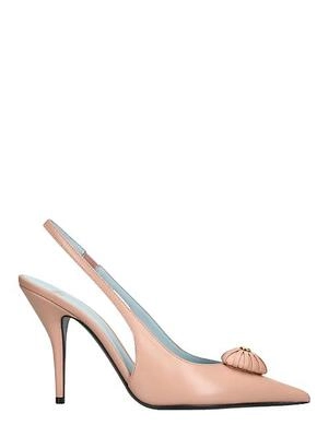 VALENTINO Couer Royal 100 Leather Slingback Courts